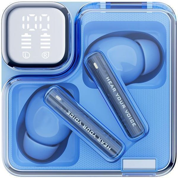 QCY Melobuds NEO Blue TWS BT Earbuds With LED Display - Bluetooth ...