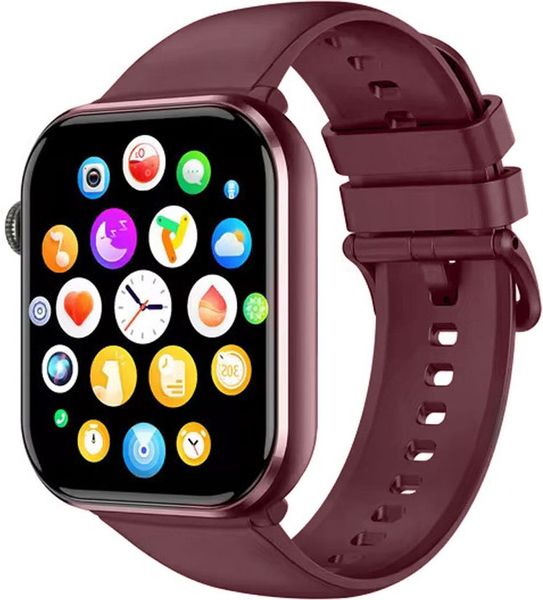 Blackview BT Ip67 Sport Smartwatch Amoled Display Wine RED R60-wr ...