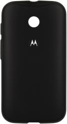 Motorola Faceplate Grip Shell For Moto E Black - Θηκη (TEL.020171)