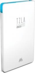 Powerlogic Power Bank Tzla Slim Micro 2500mah Wηιτε/blue - Powerbanks ...