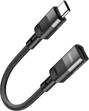Hoco U107 Lightning TO Usb-c Adapter 0.1m Black - Ανταπτορες (TEL.231114)