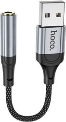 Hoco Usb-a TO 3.5mm Audio Adapter Ls36 0.12m Black - Ανταπτορες (TEL ...