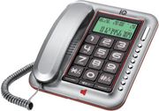 Τηλεφωνο IQ Dt-890cid Silver - Ενσυρματο τηλεφωνο (TEL.231490)