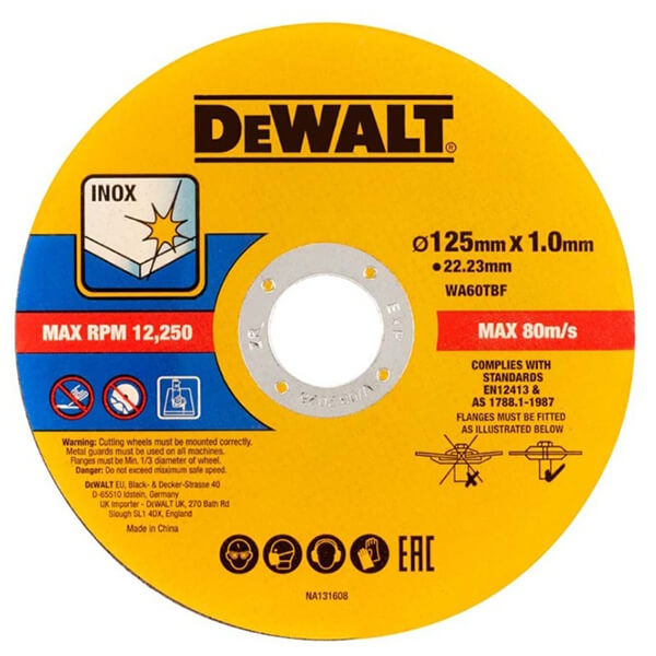 Δισκοι Κοπης Inox Dewalt 25 Τεμ 125μμ 1μμ Dt20594-qz - Αναλωσιμα ...