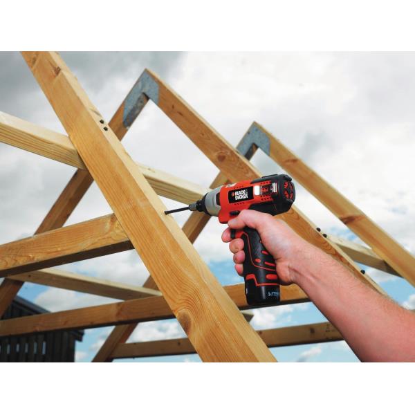 Κρουστικο Κατσαβιδι Μπαταριας Black N Decker 10.8v Lion Me Κασετινα ...