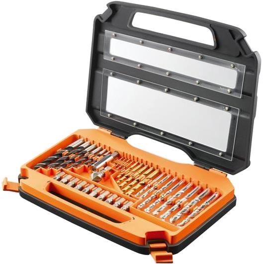 Σετ 35 Τεμ Black & Decker Τρυπανια Τιτανιου + Μυτες- Masterpack 5pcs ...