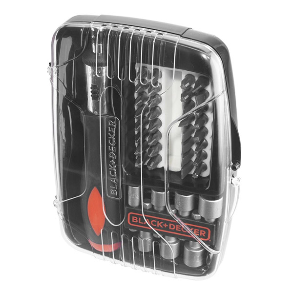 Σετ 40 Τεμ Black & Decker Κατσαβιδι Καστανια Με Μυτες & Καρυδακια A7062 ...
