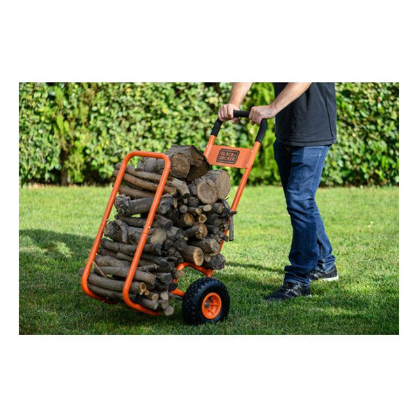 Καροτσι Μεταφορας Μεταλλικo Καυσοξυλων Black & Decker 120kg Bxwt-h304 ...