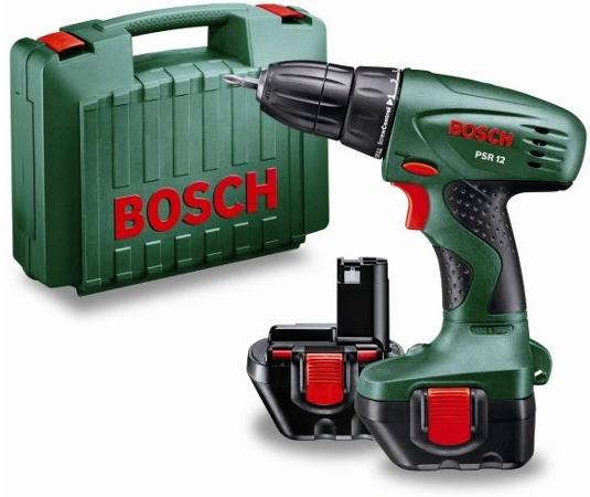 Δραπανοκατσαβιδο Μπαταριας Bosch Psr 12v 2 Batteries Κασετινα ...