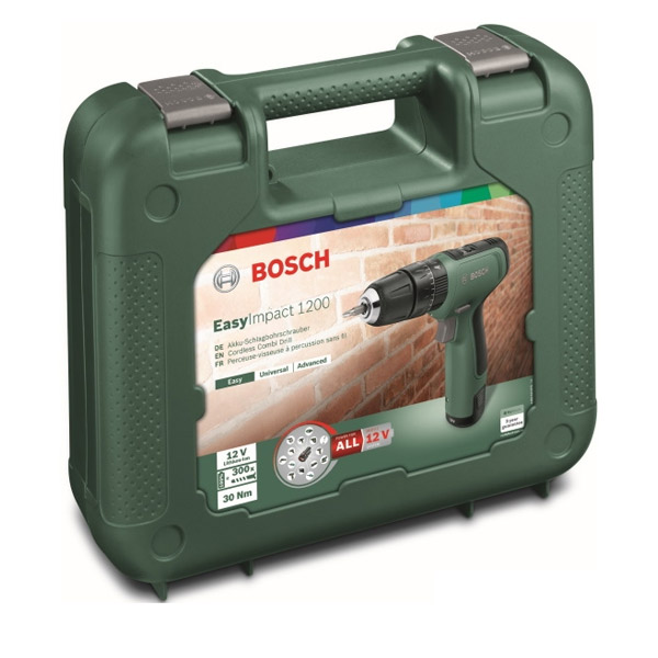 Κρουστικο Δραπανοκατσαβιδο Μπαταριας Bosch Easy Impact 1200 12v 1.5ah ...