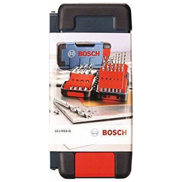 Σετ 18 Τεμ Bosch Τρυπανια Μεταλλου Hss-g Din 338 2607019578 - Κασετινες ...
