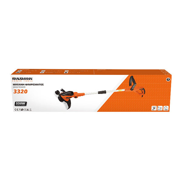 Χλοοκοπτικο Ηλεκτρικο Krausmann 550w 30cm Auto Feed 3320 - Χλοοκοπτικα ...