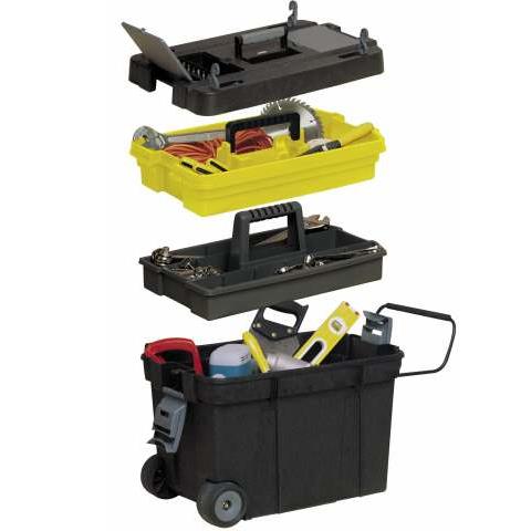 Εργαλειοθηκη Τροχηλατh Stanley Με 2 Ταμπακιερες 61χ37,5χ42 Cm 1-92-703 ...