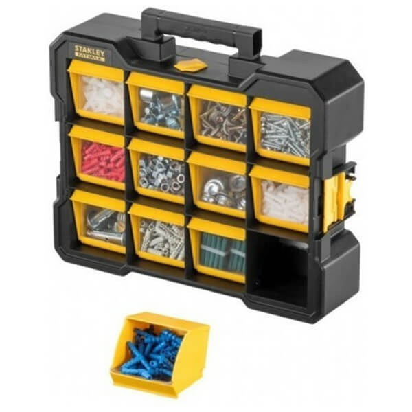 Ταμπακιερα Organizer Stanley 12 Θεσεων Αποσπωμενων Fmst81077-1 ...