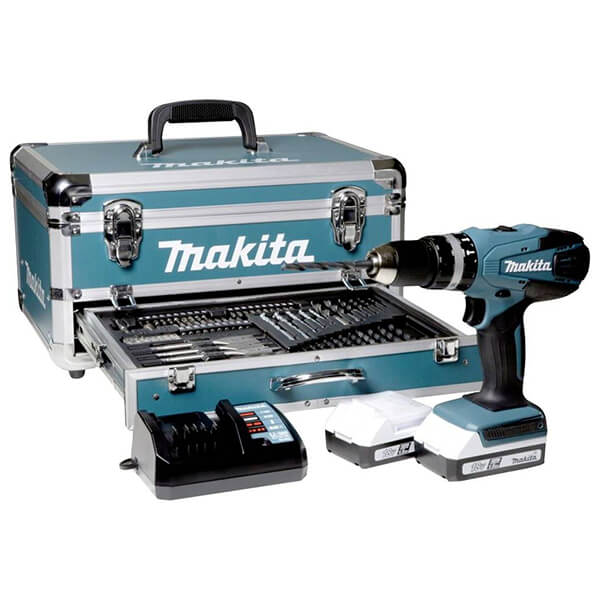 Δραπανοκατσαβιδο Κρουστικο Makita 18v 2x 1.5ah Μεταλλικη Βαλιτσα ...
