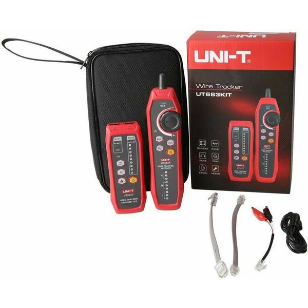 Ελεγκτης Καλωδιων Δικτυου Uni-t Ut-683kit - Οργανα μετρησης (TLS.130334)