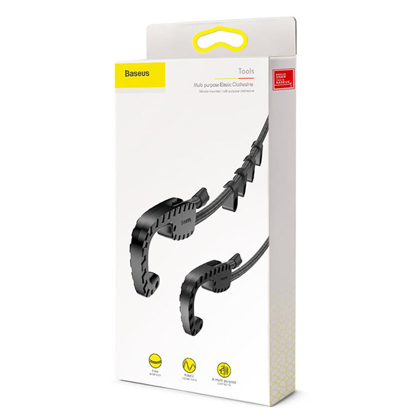 Baseus Multi-purpose Elastic Clothesline Ελαστικος Ιμαντας - Εξοπλισμος ...