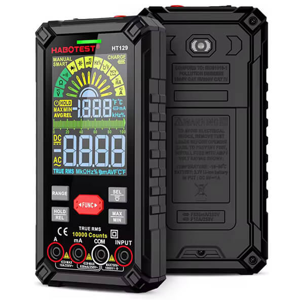 Ψηφιακο Πολυμετρο Habotest Ht129 Digital Universal Multimeter Auto ...