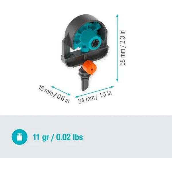 Gardena Micro-drip Μπεκ Ποτισματος - Ποτιστικα (TLS.250463)