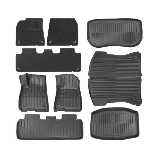 Baseus Tesla Model 3 T-space Series 9 Pieces Floor + Boot Protection ...