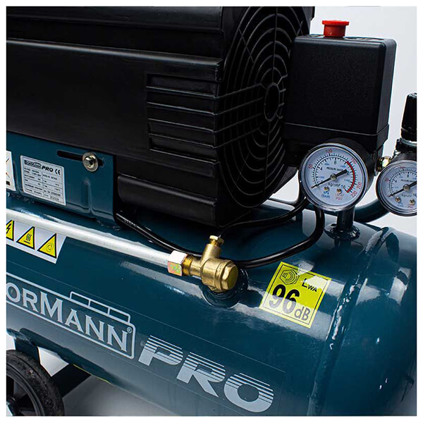 Αεροσυμπιεστης Bormann Μονομπλοκ 2.5hp/24l 239l/min Bat5020 - Κομπρεσερ ...