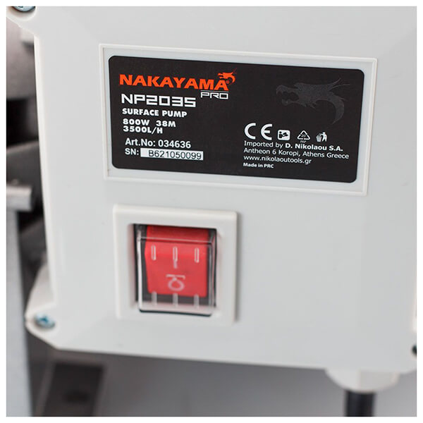 Nakayama Array Np2035 Αντλια Επιφανειας Inox Αυτοματης Αναρροφησης ...
