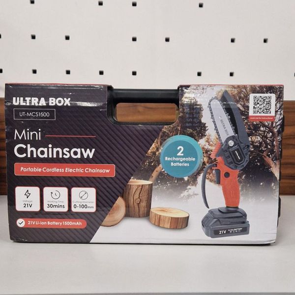 Κλαδευτικο Αλυσοπριονο Μπαταριας Ultra Box 21v 2x1.5ah Li-ion Ut ...