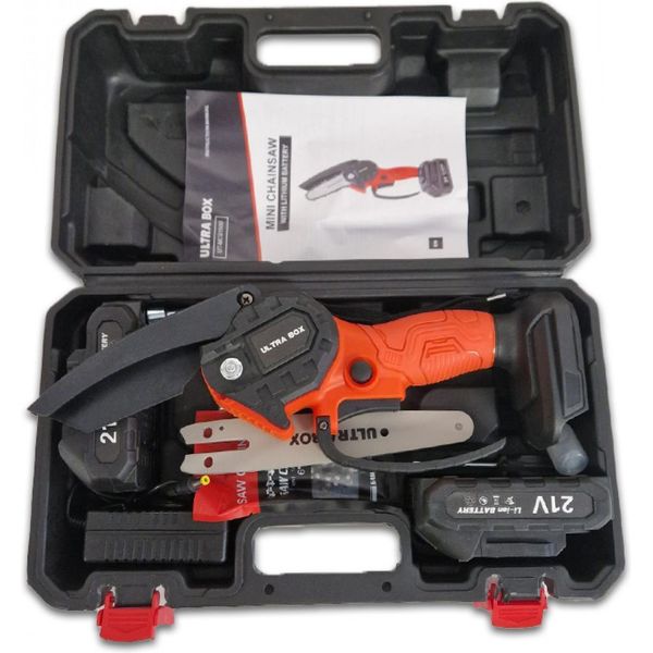 Κλαδευτικο Αλυσοπριονο Μπαταριας Ultra Box 21v 2x1.5ah Li-ion Ut ...