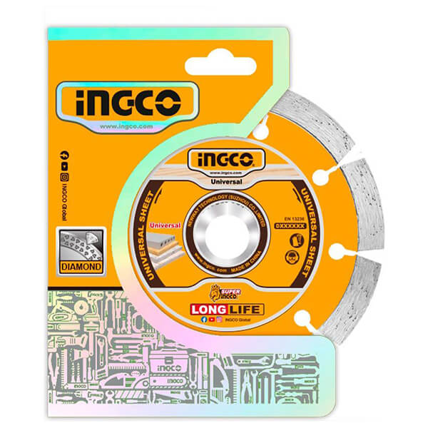 Διαμαντοδισκος Δομικων Γενικης Χρησης 115mm Ingco Dmd011152 - Αναλωσιμα ...