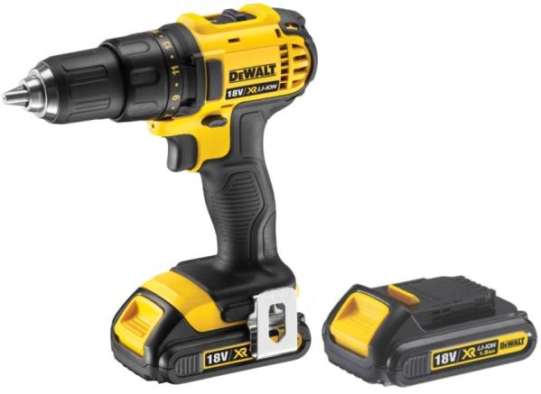 Δραπανοκατσαβιδο Μπαταριας Dewalt Compact 13mm 18v Xr 2x Li-ion ...
