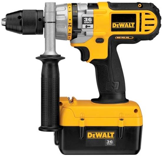 Δραπανοκατσαβιδο Κρουστικο Μπαταριας Dewalt 13mm 36v Li-ion 2 X 2.2ah ...