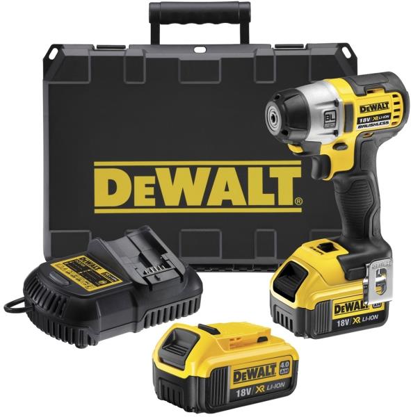 Παλμικο Κατσαβιδι Μπαταριας Dewalt 18v Xrp Li-ion 2x 4ah Brushless ...