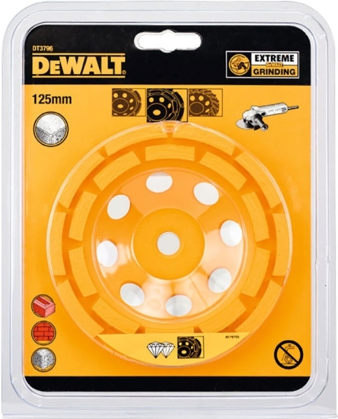 Διαμαντοδισκος Λειανσης Μπετου Double Dewalt M14 125mm Dt3796 ...