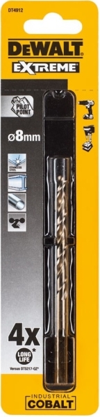 Τρυπανι Κοβαλτιου Hss-co Dewalt 8χ117mm Dt4912 - Αναλωσιμα-εξαρτηματα ...