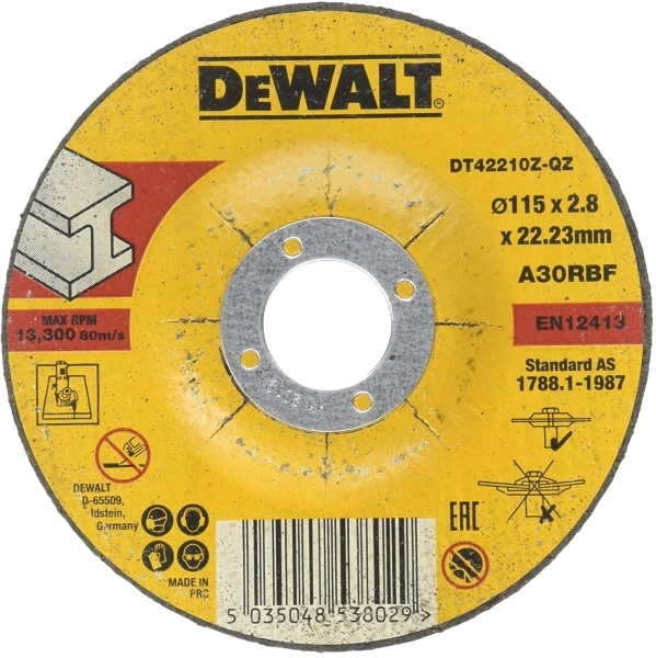 Δισκος Κοπης Μεταλλου Dewalt Φ115 Κουρμπαριστος Dt42210z - Αναλωσιμα ...