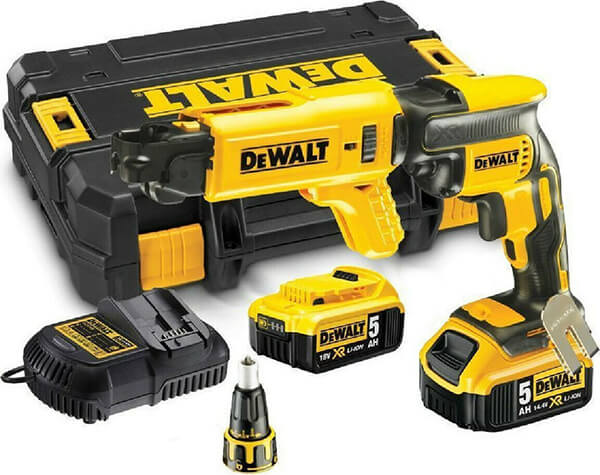 Κατσαβιδι Γυψοσανιδας Μπαταριας Dewalt 18v 2x 2ah Βαλιτσα Dcf620d2k ...