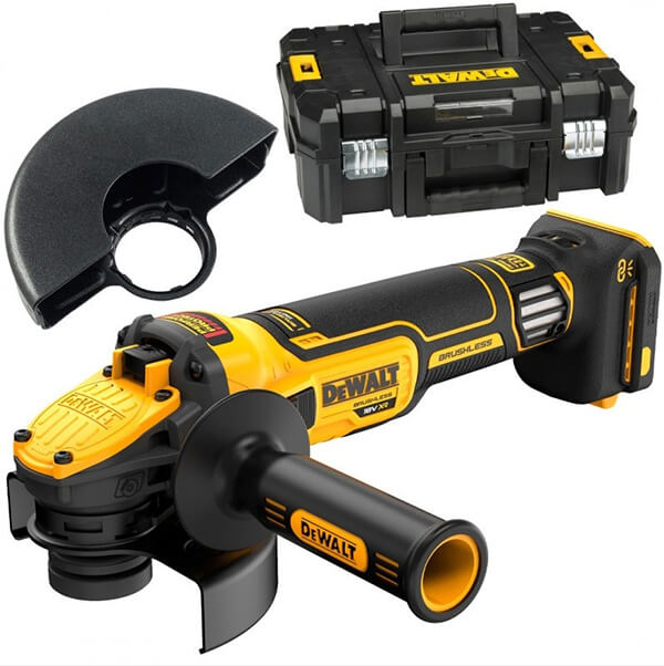 Γωνιακος Τροχος Μπαταριας Dewalt 18v Solo 125mm Βαλιτσα Dcg409vsnt ...