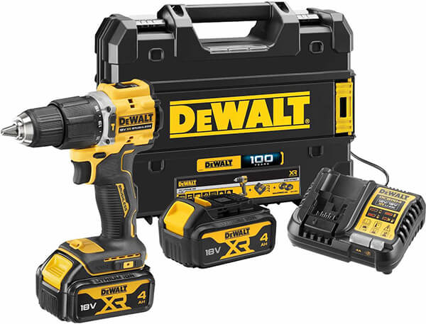 Κρουστικο Δραπανοκατσαβιδο Μπαταριας Dewalt 18v Brushless 2x 4ah T-stak ...