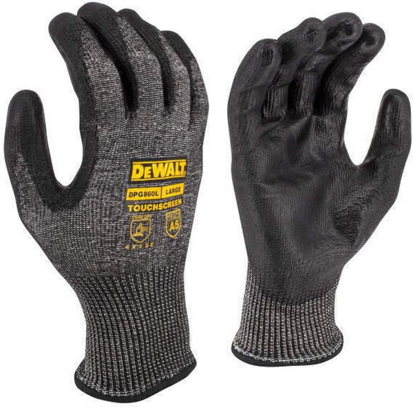 Γαντια Εργασιας Dewalt Με Προστασια Κοπης Hppe Dpg860l - Προστατευτικα ...