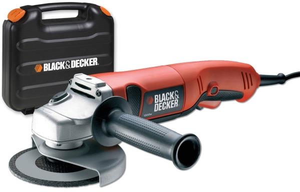 Γωνιακος Ηλεκτρικος Τροχος Black & Decker 125mm 1200w Κασετινα Kg1200k ...