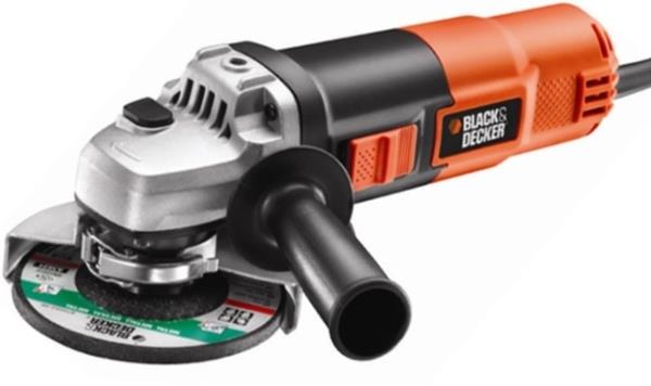 Γωνιακος Ηλεκτρικος Τροχος Black & Decker 125mm 900w Με Κασετινα Kg902k ...