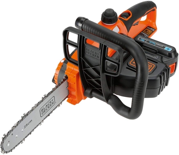 Αλυσοπριονο Μπαταριας Black N Decker 18v 2ah Lion 25cm Λαμα Gkc1825lst ...