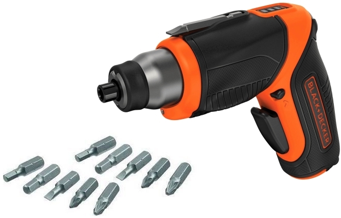 Κατσαβιδι Μπαταριας Black & Decker 3.6v Li-ion 1.5ah + 10 Μυτες ...