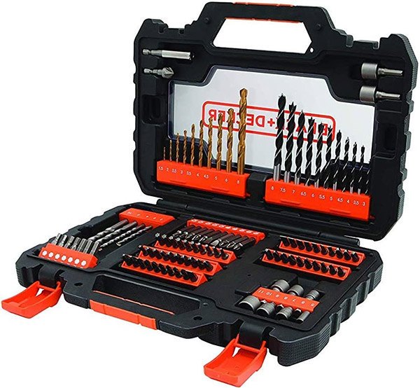 Σετ 104 Τεμ Black & Decker Με Μυτες & Τρυπανια & Καρυδακια + Κασετινα ...