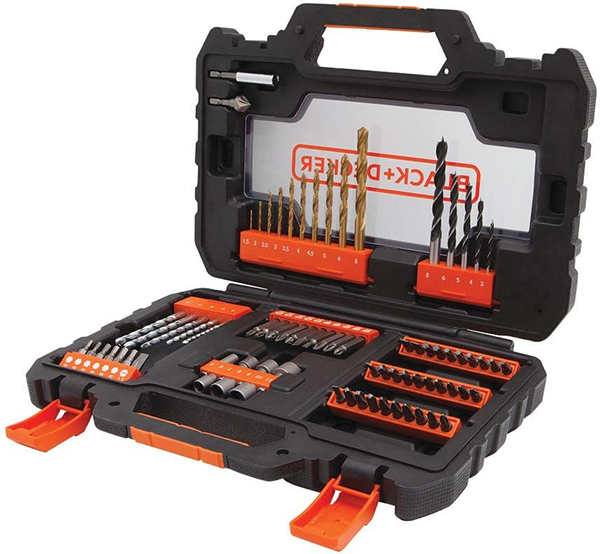 Σετ 76 Τεμ Black & Decker Με Μυτες & Τρυπανια & Καρυδακια + Κασετινα ...