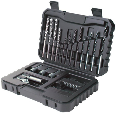 Σετ 32 Tem Black & Decker Με Τρυπανια + Μυτες & Καρυδακια + Κασετινα ...