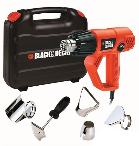 Πιστολι Ηλεκτρικο Θερμου Αερα Black N Decker 2000 Watt Βαλιτσα Kx2001k ...