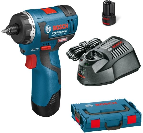 Κατσαβιδι Μπαταριας Bosch Pro Gsr 10.8v 2x2.0ah Li-ion + L-boxx 10.8v ...
