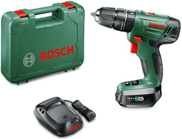 Δραπανοκατσαβιδο Κρουστικο Μπαταριας Bosch Psb Universal 14.4v 1.5ah ...