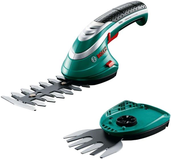 Ψαλιδι Θαμνων Χλοης Μπαταριας Bosch Isio 3 3.6v 1.5ah Li-ion 12cm+8cm ...